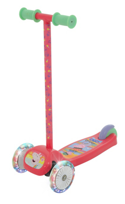 Peppa Pig Tilt N Turn Scooter with LED Wheels | Toys & Character ...