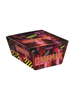 Standard Cyber Punk Single Ignition Firework - 70 Shots | Collections ...