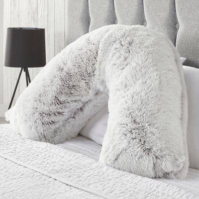 Huggleland Long Haired Grey V-shape Pillow | Home | George at ASDA
