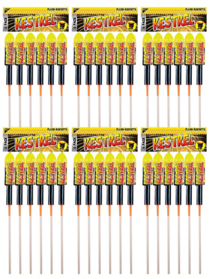 Black Cat Kestral Rockets Firework - 36 Pack | Collections | George at ASDA