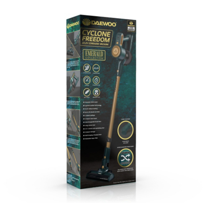 Daewoo Emerald Cyclone Freedom 22.2v 150w Corldess | Electricals ...