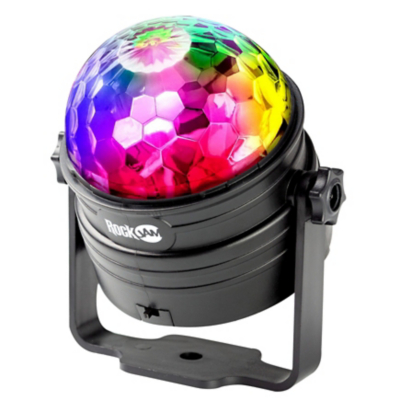 RockJam Rechargeable 6-Watt LED Disco Light with Remote Control | Home ...
