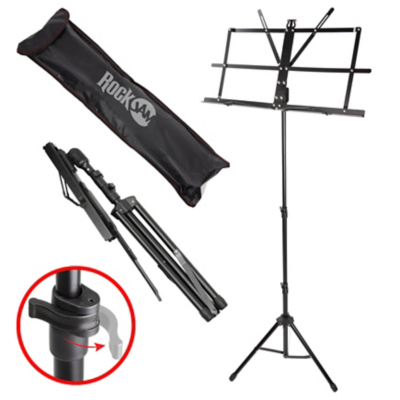 RockJam Adjustable Folding Sheet Music Stand | Toys & Character ...