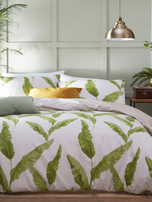 Furn Plantain Botanical Duvet Cover Set | Home | George at ASDA