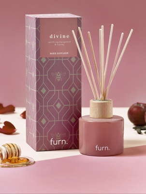 Furn Divine Bergamot, Honey + Plum Reed Diffuser | Home | George at ASDA