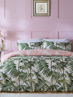 Furn Parlour Palm Tree Duvet Cover Set | Home | George at ASDA