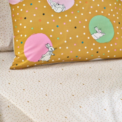 Peter Rabbit™ Dotty Fitted Bed Sheet | Home | George at ASDA