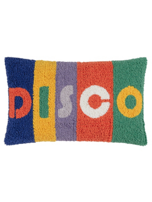 Heya Home Disco Slogan Knitted Cushion | Home | George at ASDA