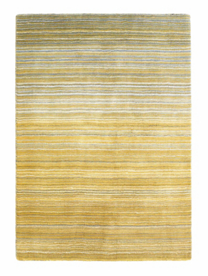 Origin Yellow Fine Stripes Wool Rug | Home | George at ASDA