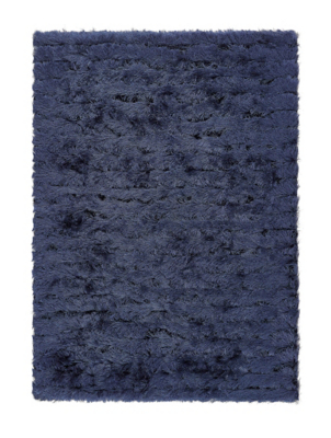 Origins Carved Glamour Navy Rug | Home | George at ASDA
