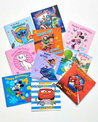 Disney Birthday Cards - Set of 10 | Toys & Character | George at ASDA