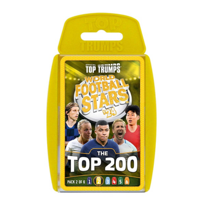 World Football Stars Top 200 Top Trumps Pack 2 | Puzzles & Board Games ...