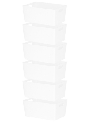 Wham Studio Box 4-02 Set of 6 White | Home | George at ASDA