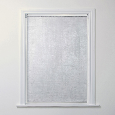 Grey Crushed Velvet Roller Blind | Home | George at ASDA