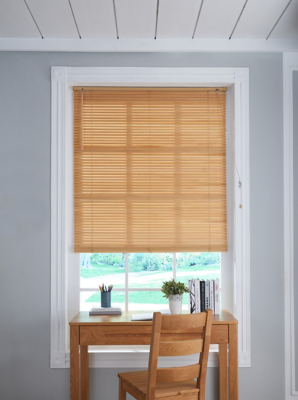 Homemaker Natural 25mm Wood Blind | Home | George at ASDA