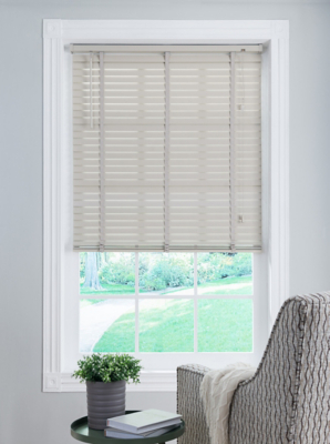 Homemaker Grey 50mm Wood Blind | Home | George at ASDA