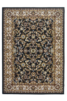 Homemaker Traditional Black Rug | Home | George at ASDA