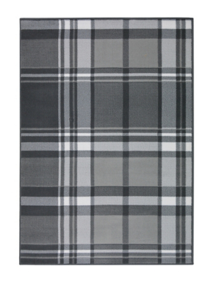 Homemaker Maestro Grey Check Rug | Home | George at ASDA