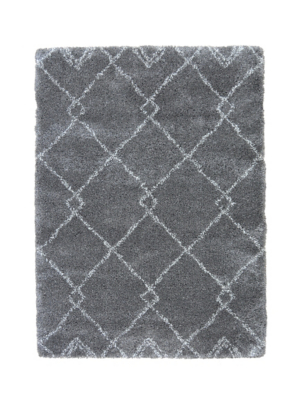 Grey Berber Shaggy Rug | Home | George at ASDA