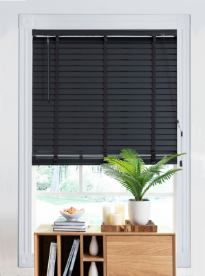 Homemaker Slate Grey 50mm Wood Blind | Home | George at ASDA