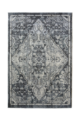 Homemaker Grey Distressed Traditional Rug | Home | George at ASDA