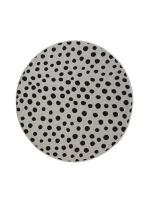 Homemaker Monochrome Spot Indoor & Outdoor Circle Rug | Home | George ...