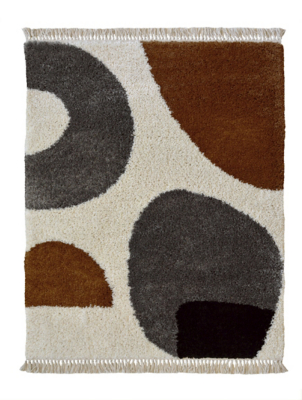 Natural Abstract Shape Rug | Home | George at ASDA