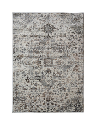 Grey Damask Rug | Home | George at ASDA