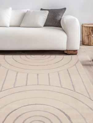 Homemaker Arc Rug Natural | Home | George at ASDA