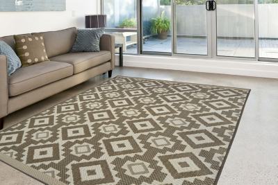 Homemaker Snug Checkerboard Shaggy Rug | Home | George at ASDA