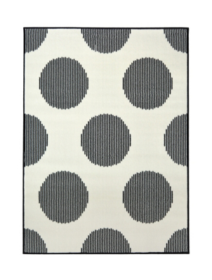 Homemaker Jumbo Spot Rug | Home | George at ASDA