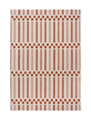 Homemaker Geo Stripe Indoor/Outdoor Flatweave Rug | Home | George at ASDA