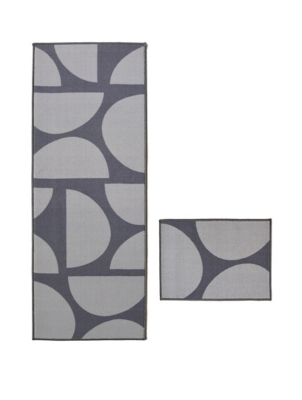 Relay Deco -Mat Geo Shape Runner & Mat Pack | Home | George at ASDA