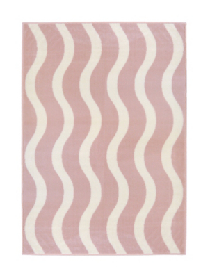 Homemaker Maestro Wave Rug Blush | Home | George at ASDA