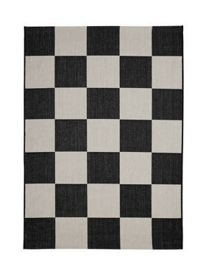 Homemaker Indoor/Outdoor Chequer Rug | Home | George at ASDA