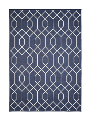 Homemaker Indoor/Outdoor Reversible Geo Rug | Home | George at ASDA