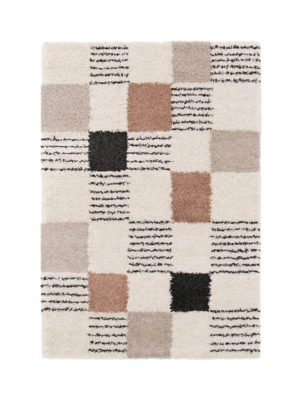 Homemaker Nomad Blocks Shaggy Rug | Home | George at ASDA