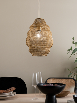 Metal Woven Shade Gold | Home | George at ASDA