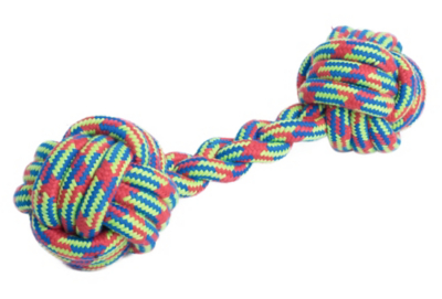 Petface Toyz Woven Knotted Rope Bone Dog Toy | Home | George at ASDA