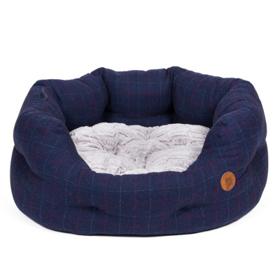 Petface Midnight Tweed Oval Dog Bed | Home | George at ASDA