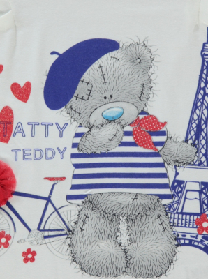 Tatty Teddy Paris T-shirt | Girls | George at ASDA