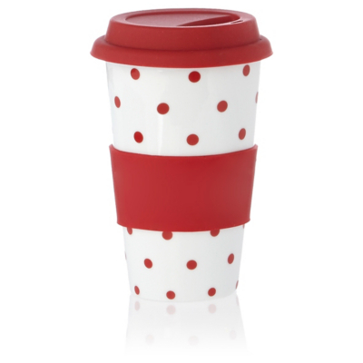 Red Spot Travel Mug | Cups & Mugs | ASDA direct