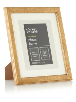George Home Traditional Photo Frame 8 X 6 Inch | Plain Frames | ASDA direct