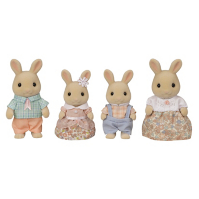 Sylvanian Families Milk Rabbit Family | Toys & Character | George at ASDA