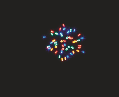 Multi-coloured Solar String Lights | Outdoor & Garden | George at ASDA