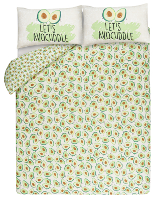 Avocado Print Reversible Duvet Cover | Home & Garden | George