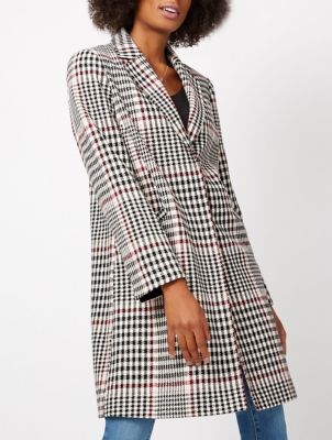 Checked Formal Coat | Women | George