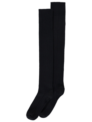 2 Pack Over The Knee Socks | Women | George at ASDA