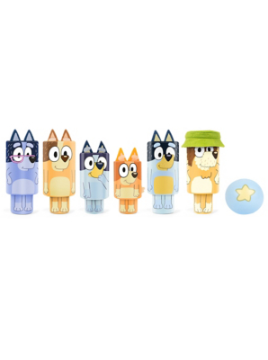 Bluey Wooden Character Skittles | Toys & Character | George at ASDA