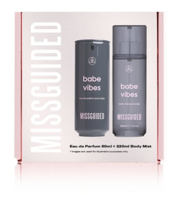 Missguided Babe Vibes 80ml EDP & Body Mist Set | Women | George at ASDA